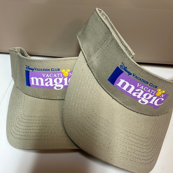 Disney | Accessories | Disney Vacation Club Hat Set Of 2 | Poshmark